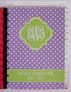 My 2015 Printable Rainbow Daily Planner – All About Planners