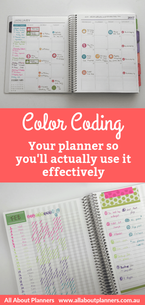 Planner Organization: How to color-code your planner so you’ll actually ...