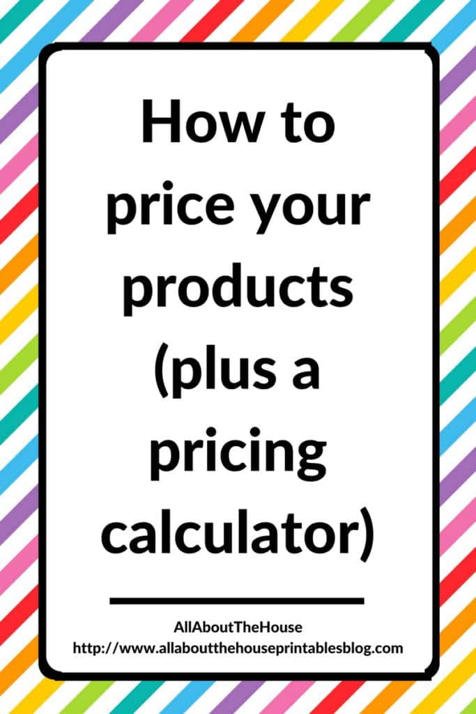 How To Price Your Products plus A Pricing Calculator How To Price Your Products plus A Pricing Calculator