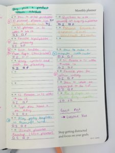Using the Mi Goals planner for monthly blog post content planning – All ...