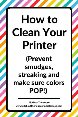 How to clean your printer (prevent smudging, streaks and make the ...