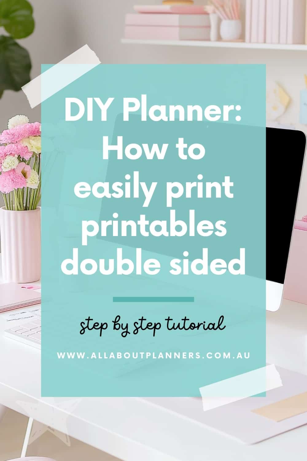 How to easily print printables double sided (duplex printing tutorial ...
