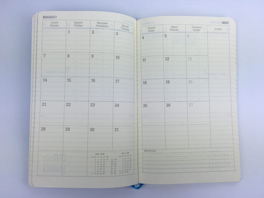 Ivory Collection Weekly Planner Review (Planner from Italy!) – All ...