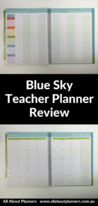 Blue Sky Teacher Planner (Pros, Cons & a Video Walkthrough) – All About ...