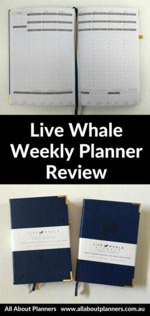 Live Whale Weekly Planner Review (Pros, Cons & a Video Walkthrough ...