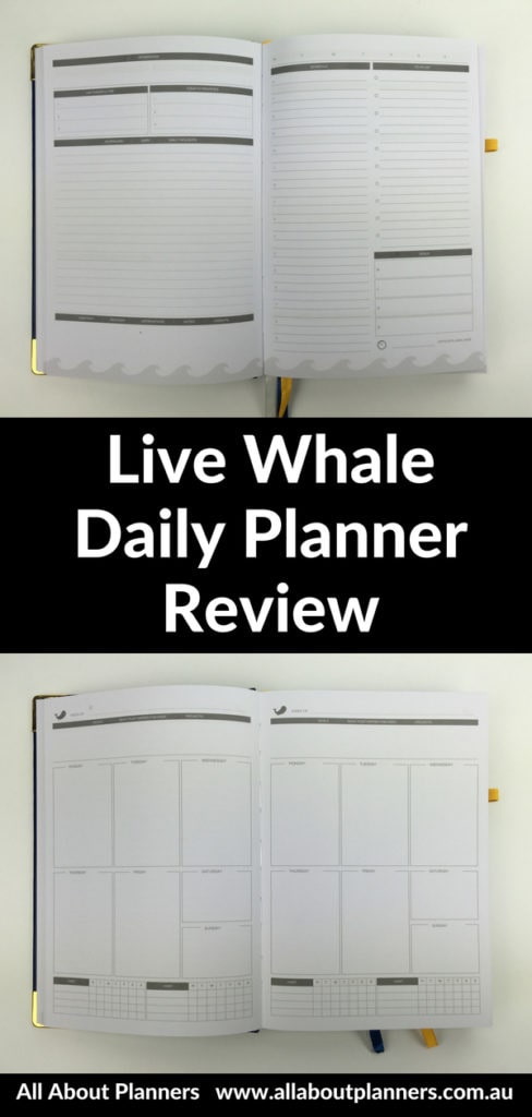 Live Whale Daily Planner Review (Pros, Cons & a Video Walkthrough ...