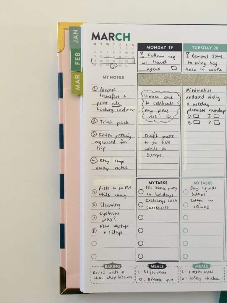 Using the Colorful Lorna Leigh Lane Weekly Planner – All About Planners