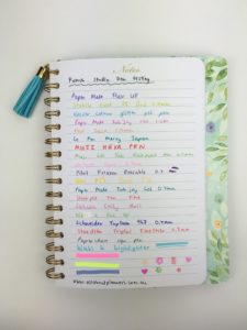 Punch Studios Planner Review: Horizontal Weekly + Notes (Pros, Cons and ...