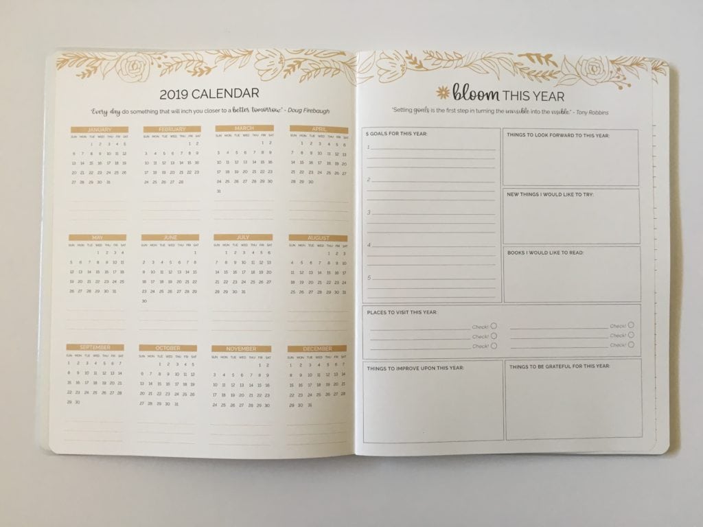 bloom weekly planners review (horizontal, vertical, monthly & student ...