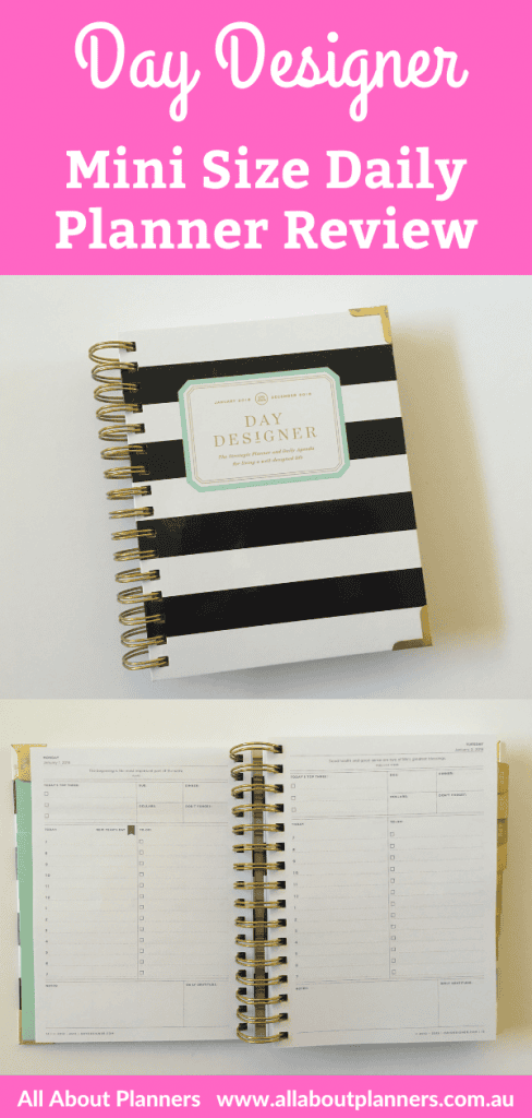Day Designer Mini Daily Edition Review (Pros, Cons & Video Walkthrough ...