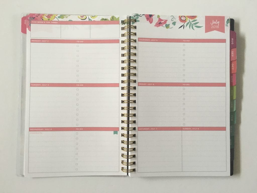 Day Designer for Blue Sky Horizontal Planner Review (Pros, Cons and ...