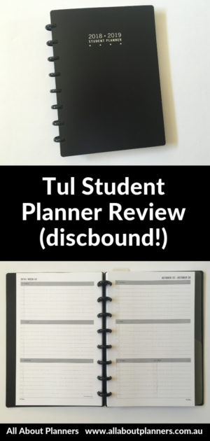 TUL Student Planner Discbound Notebook Review (Pros, Cons & Video ...