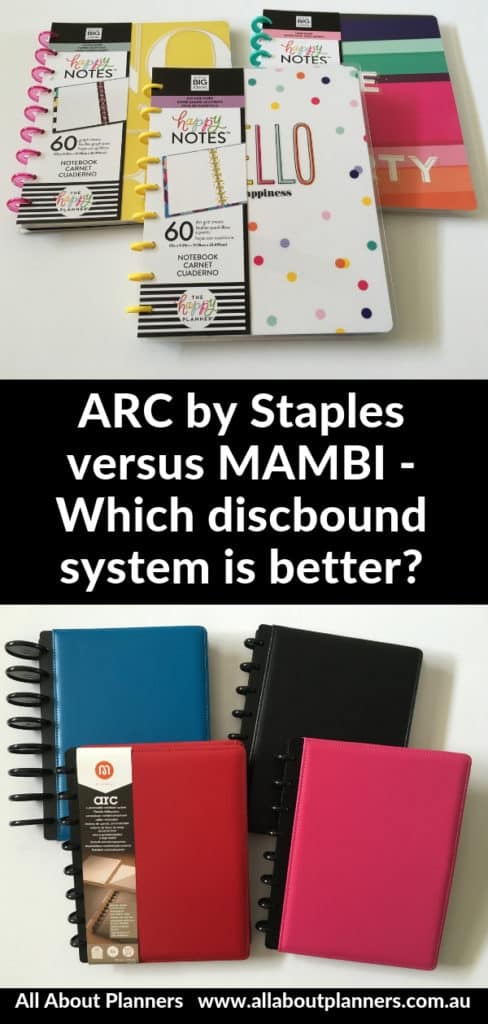 ARC by Staples versus MAMBI – Which discbound system is better? – All ...