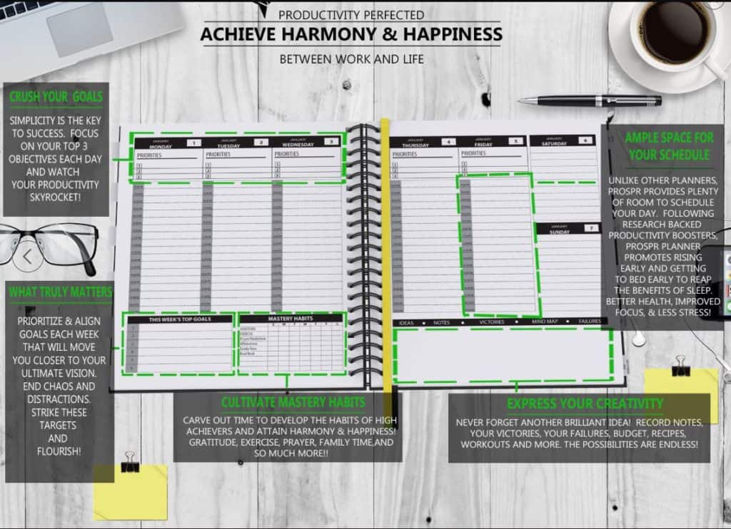 Daily Planners with 2 pages to plan each day (roundup) – All About Planners