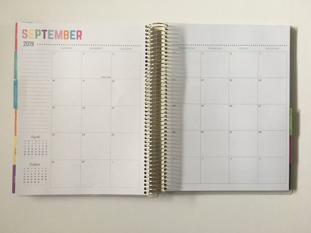 Recollections Family Planner Review (18 month weekly planner) – All ...