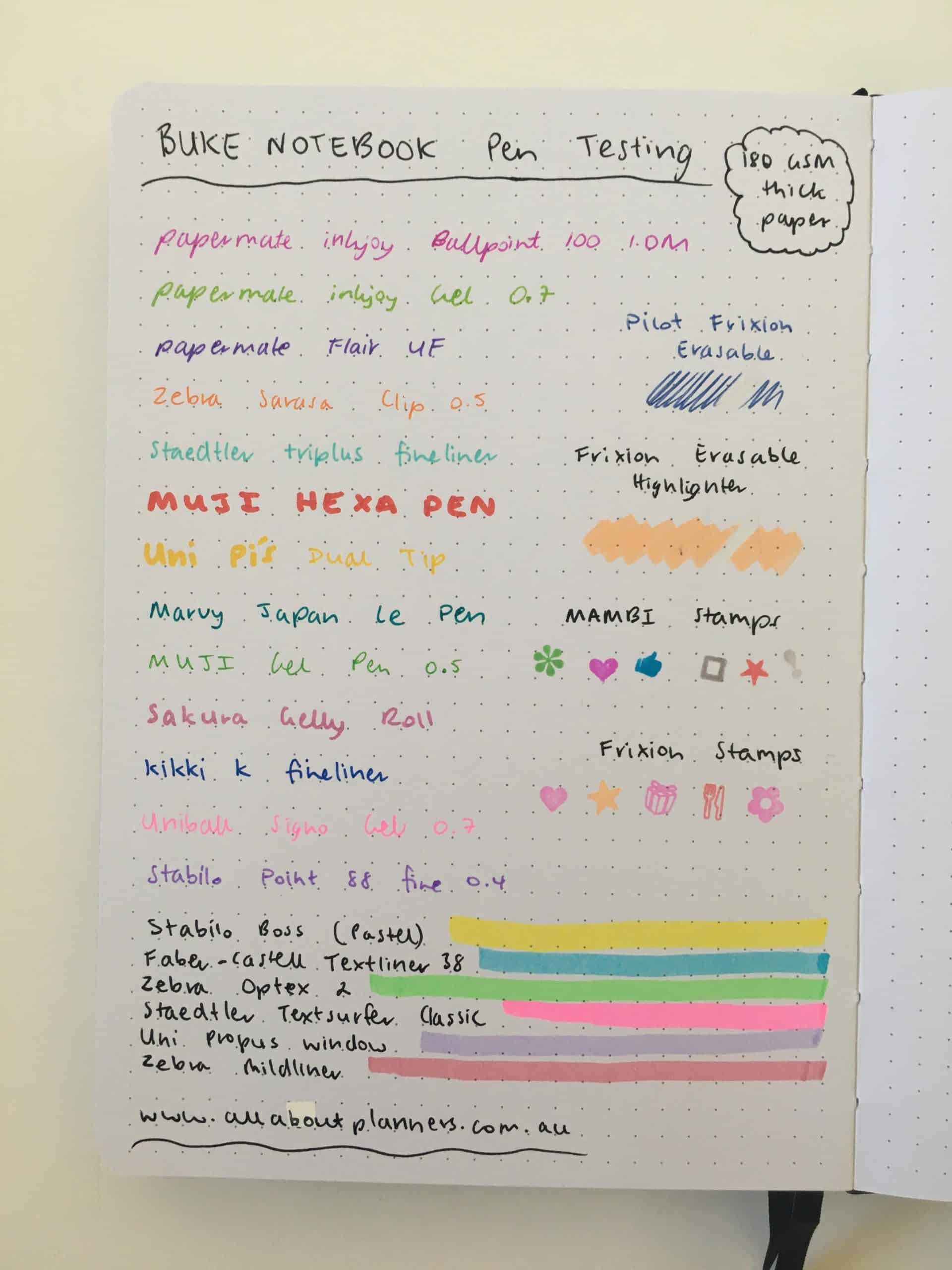 Bullet Journal Notebooks with the best paper (My Top 7) – All About ...