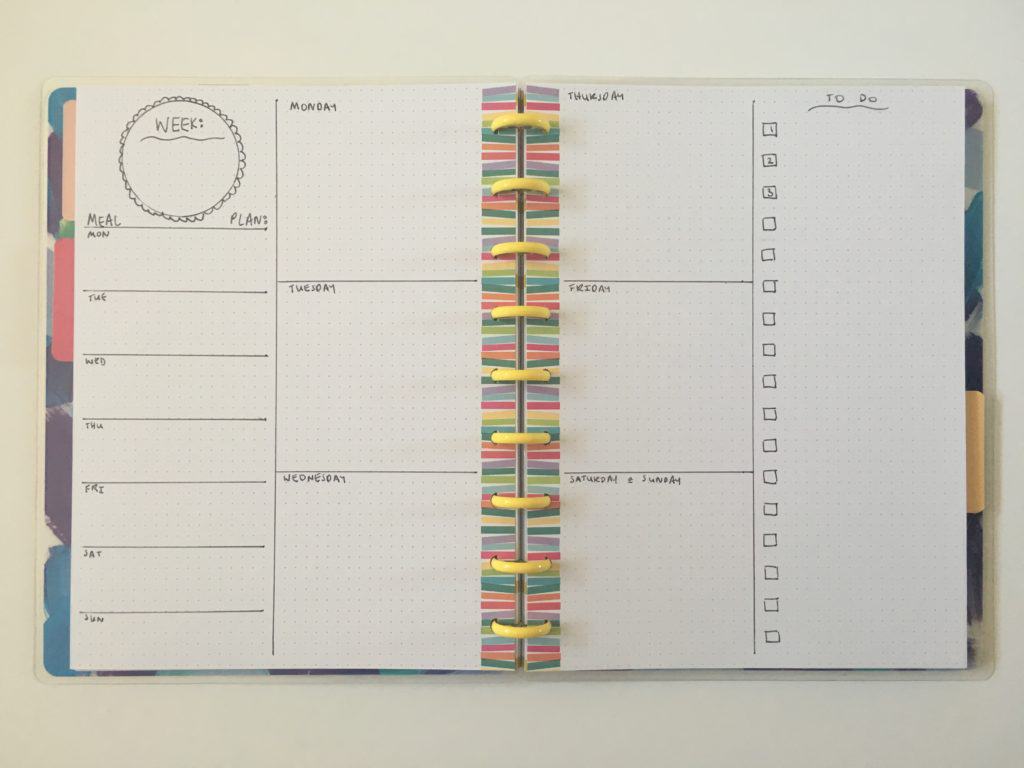 Bullet Journal Layouts: 26 Non-typical 2 page weekly spreads to try ...