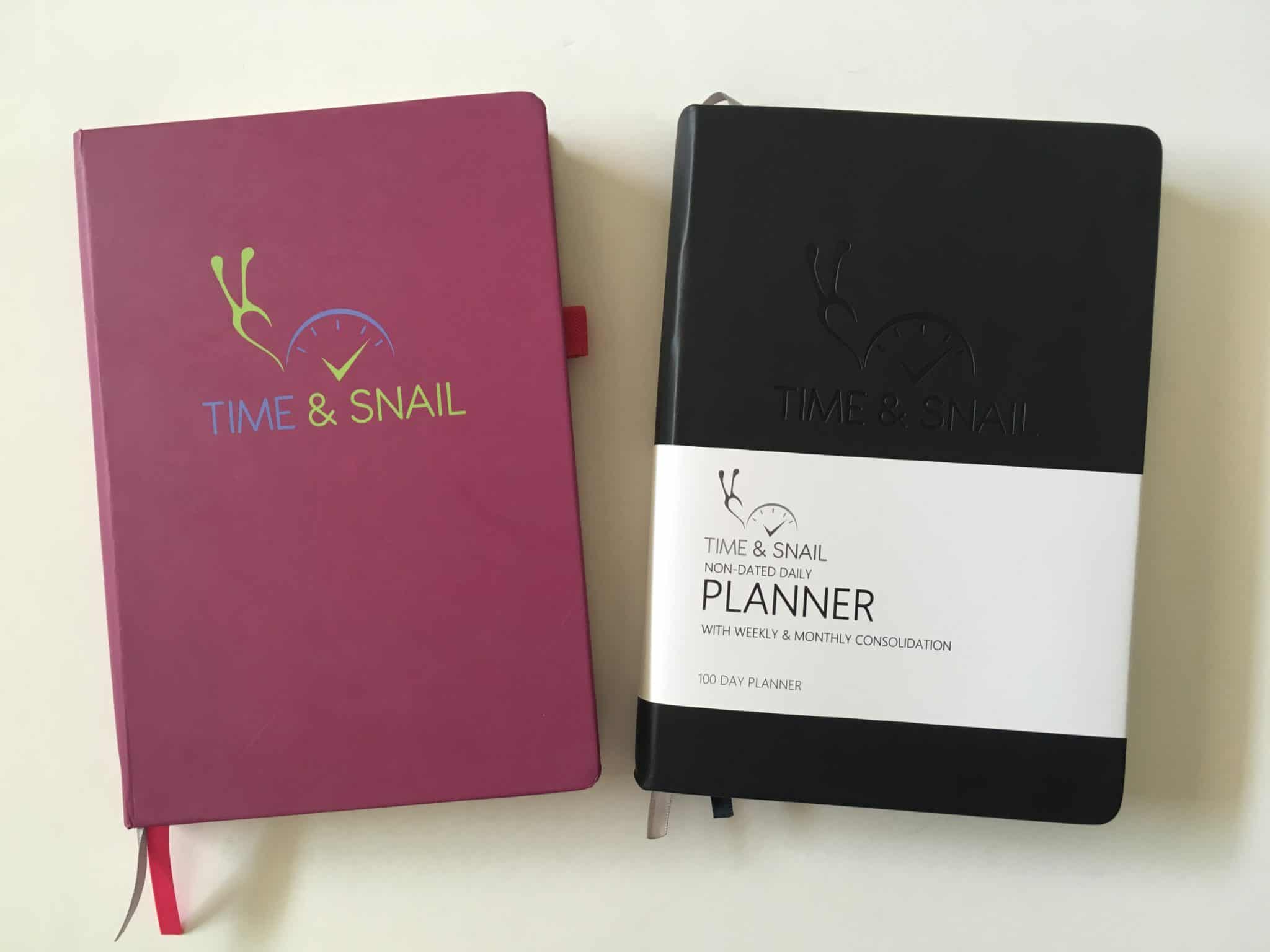 Time and Snail monthly / weekly / daily planner review (including video ...