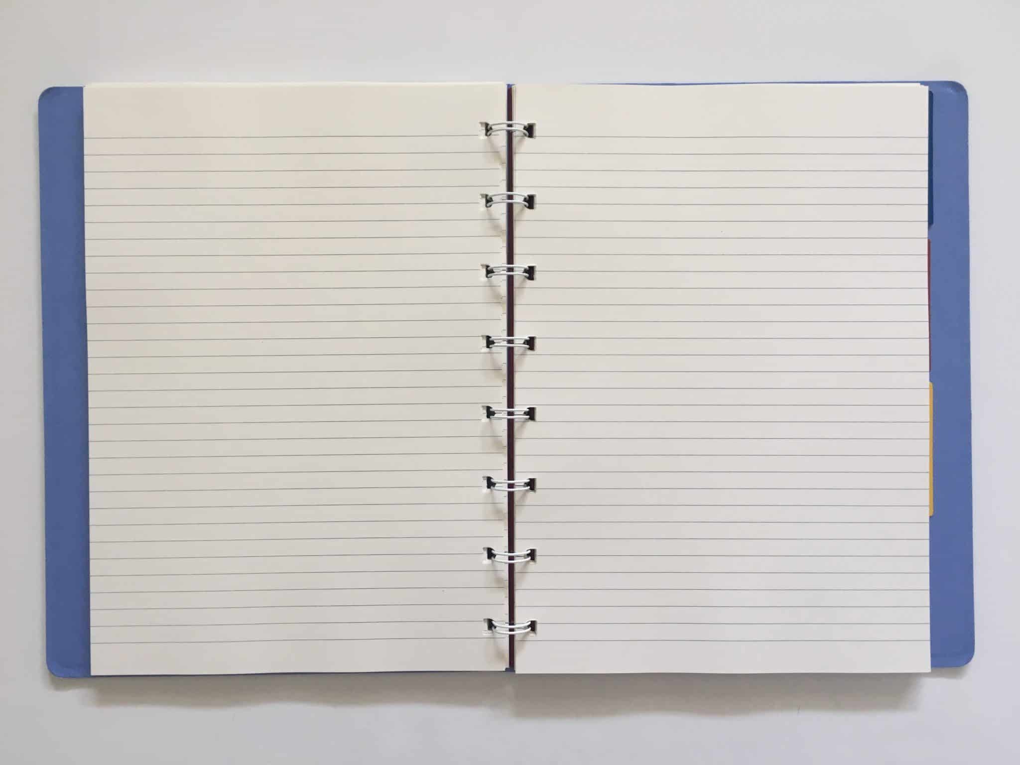 Filofax Refillable Saffiano Notebook Review (Including Pen Testing ...