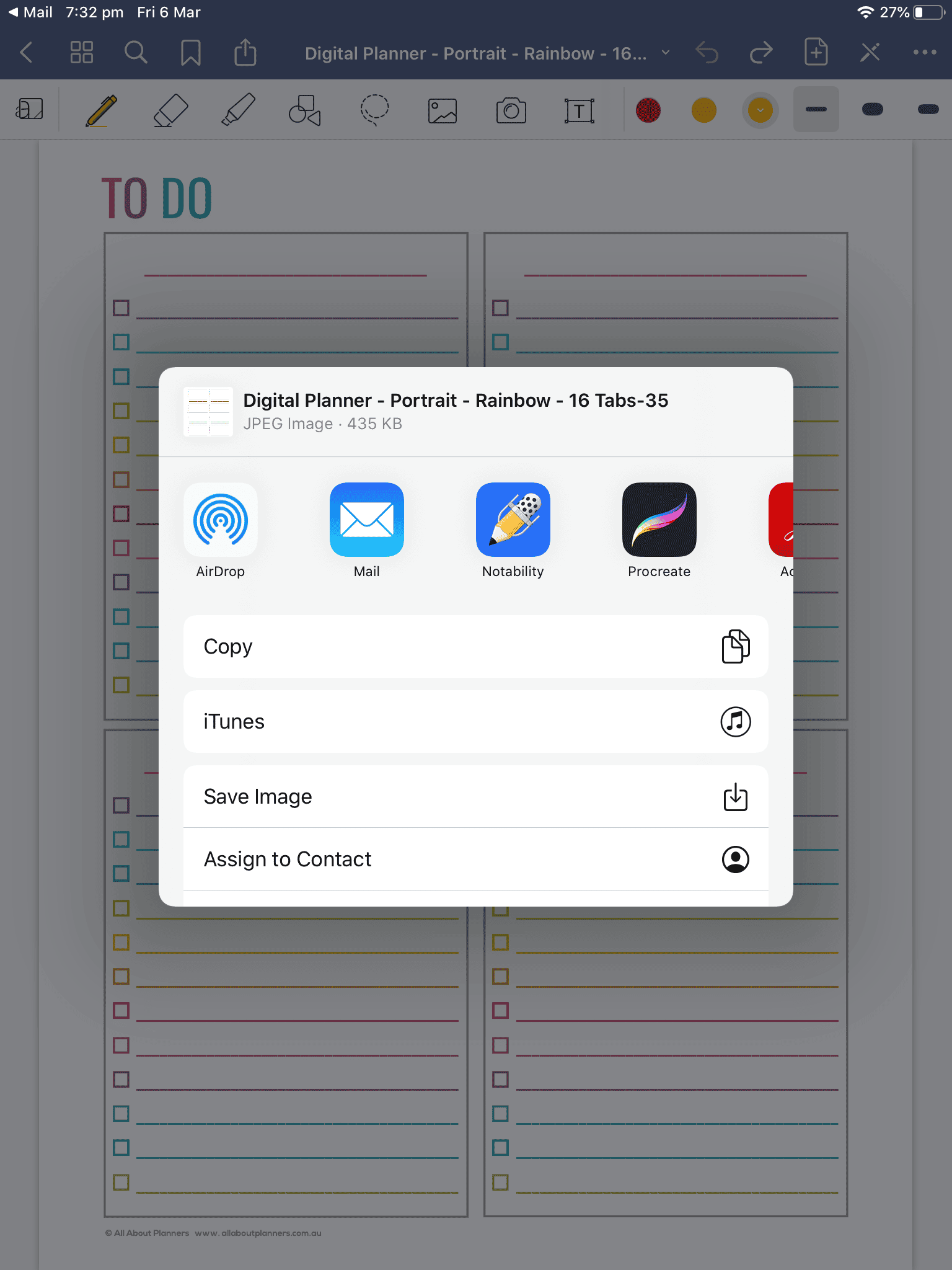 How to resize any printable PDF and add it to your digital planner (in ...