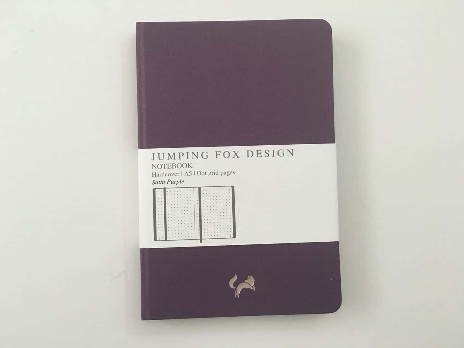 Jumping Fox Designs Dot Grid Notebook Review (Pros, Cons & Pen Testing ...
