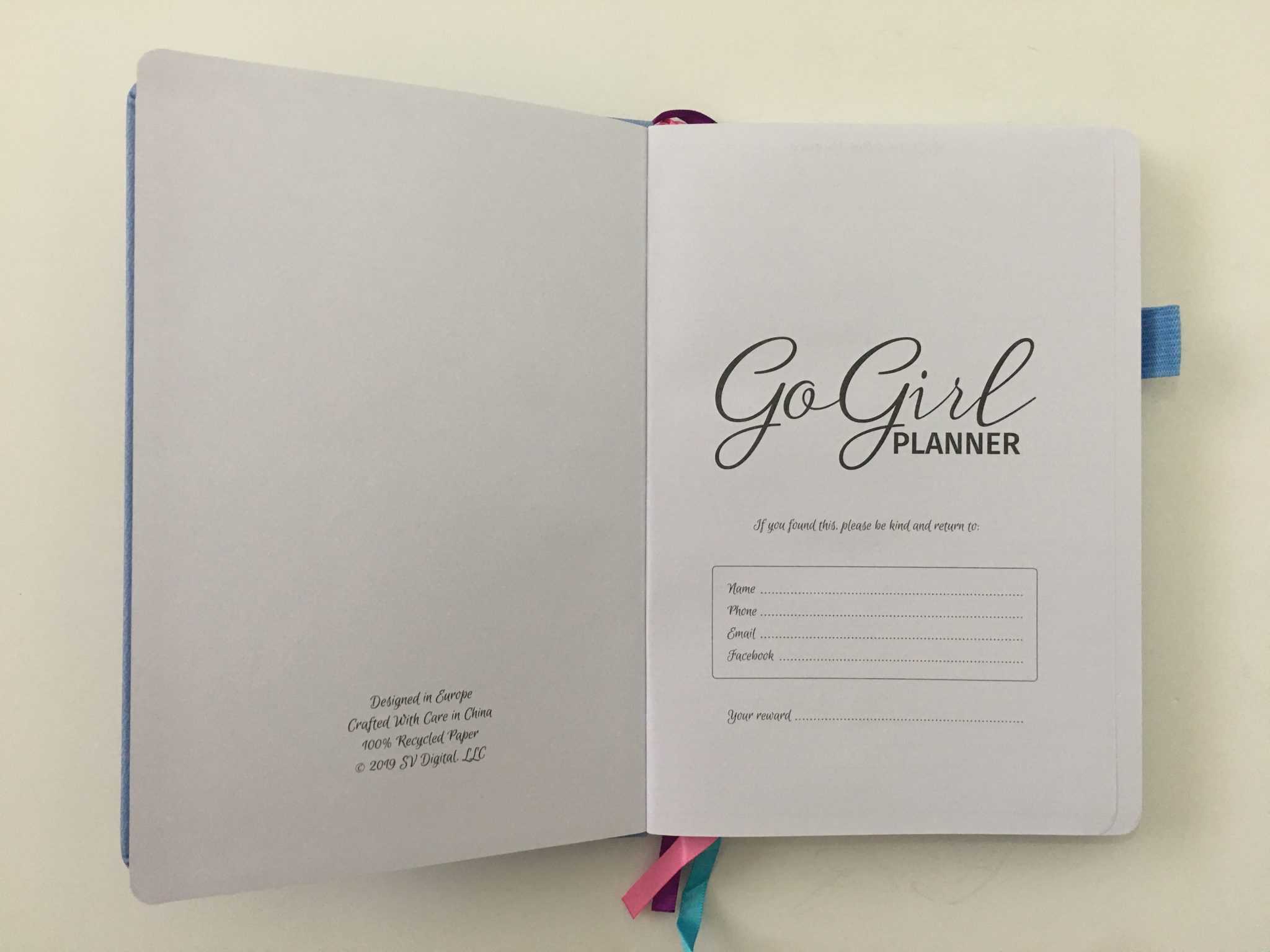 Go Girl Weekly Planner Review (Pros, Cons & Video Walkthrough) – All ...