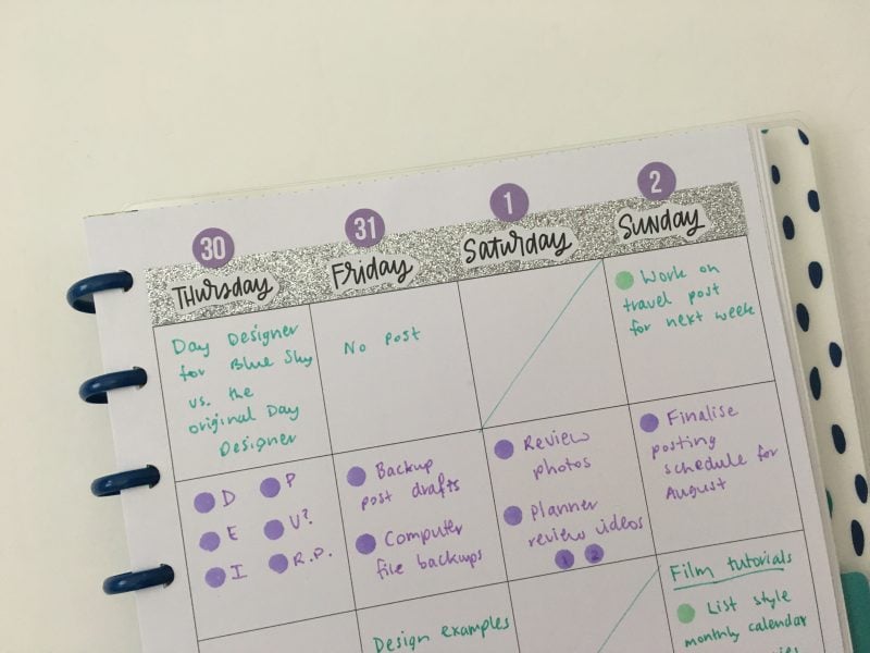 14 Weekly spread ideas for using dot markers in your bullet journal ...