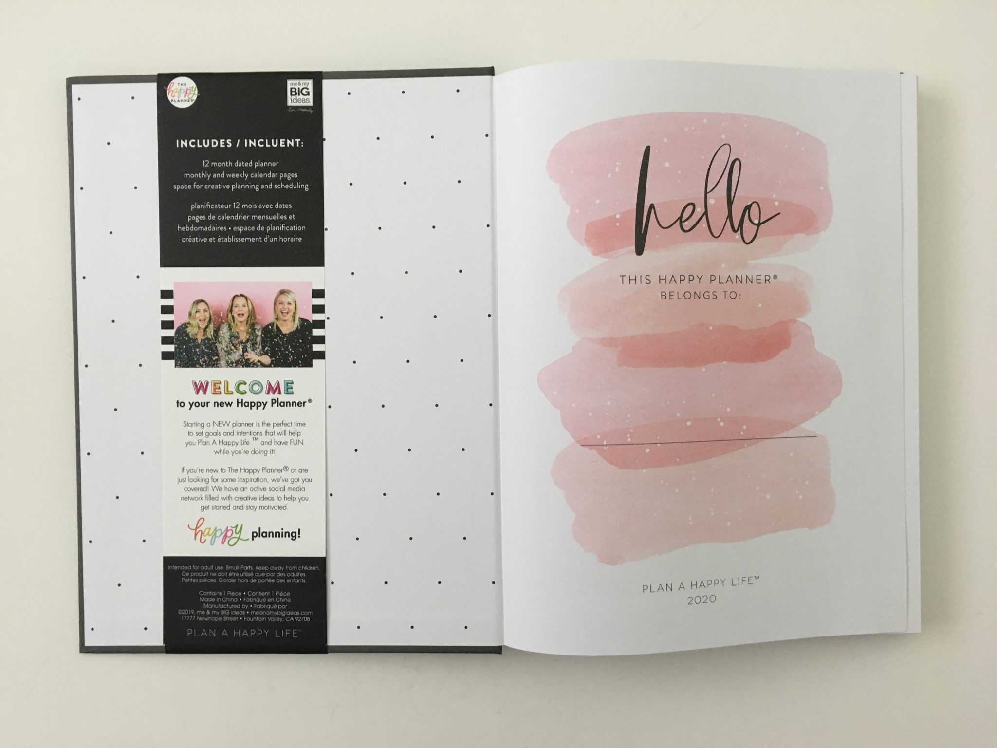 Happy Planner Book Bound Review (Dashboard, vertical and horizontal ...