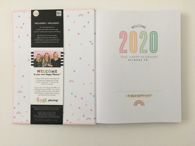 Happy Planner Book Bound Review (Dashboard, vertical and horizontal ...