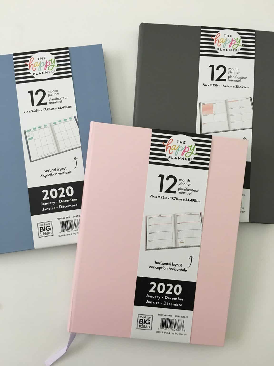 Happy Planner Book Bound Review (Dashboard, vertical and horizontal ...