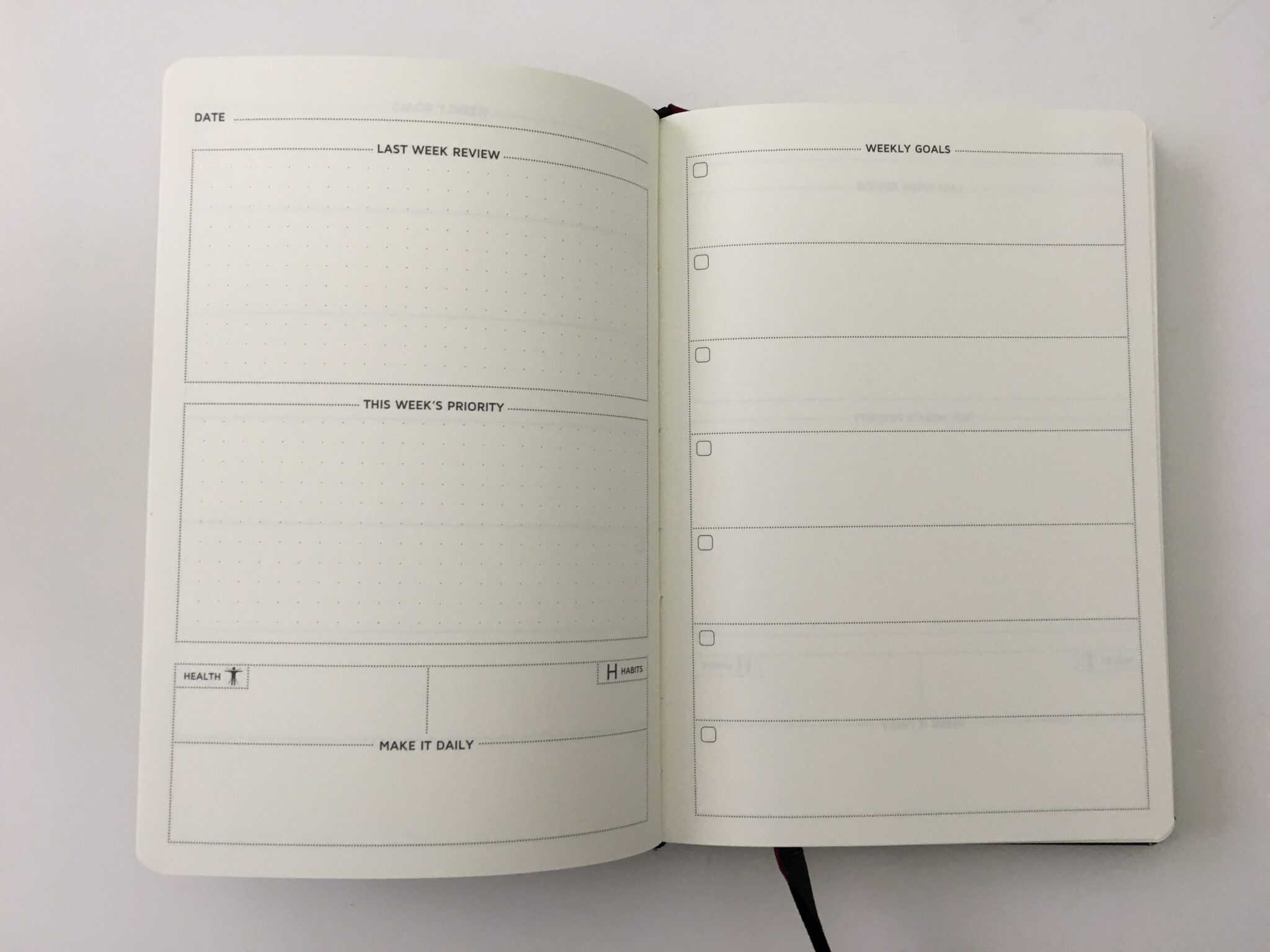 Cossac Planner Review (Undated, monthly, weekly and day to a page ...