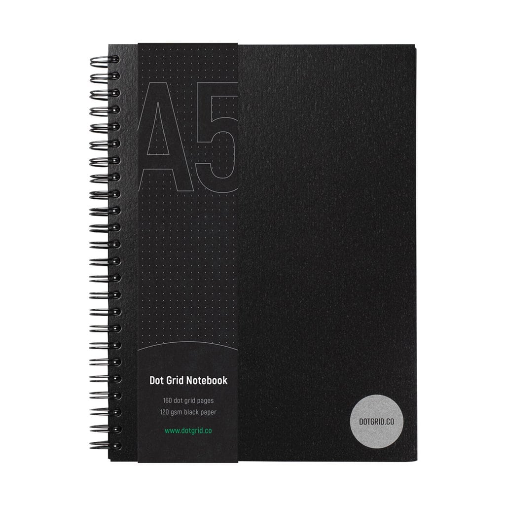 Bullet Journal Notebooks with black paper – All About Planners