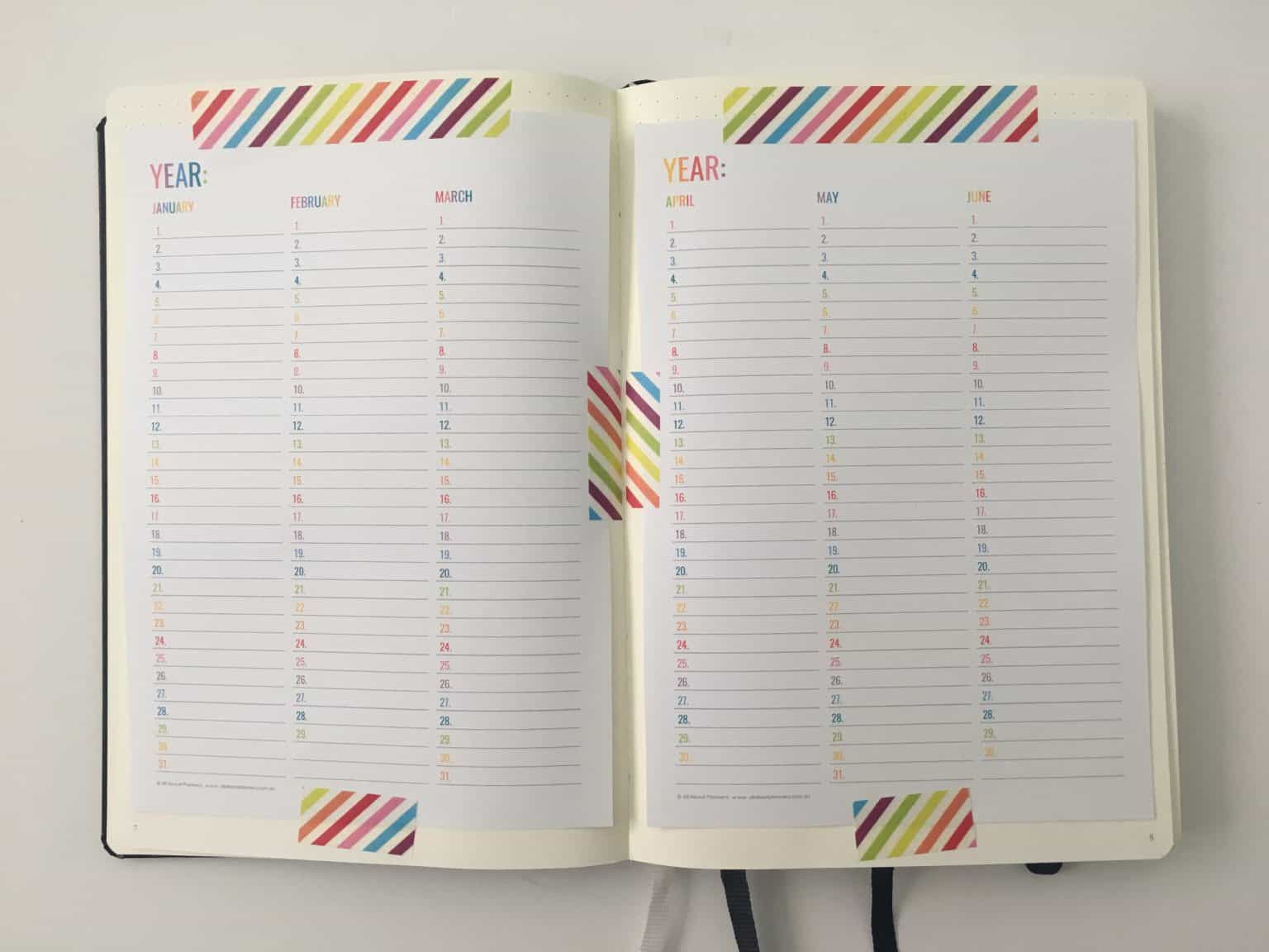 10 Useful printables to add to your planner or bullet journal – All ...