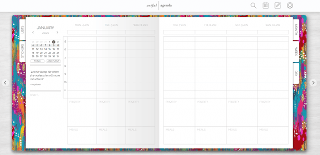Artful Agenda Digital Planner review – All About Planners