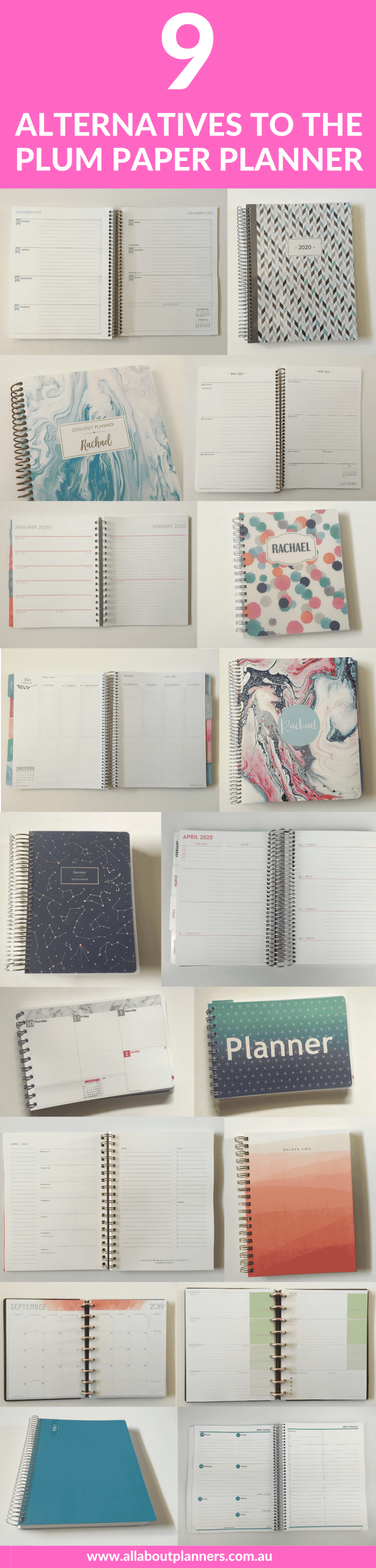 9 Alternatives to the Plum Paper Planner – All About Planners