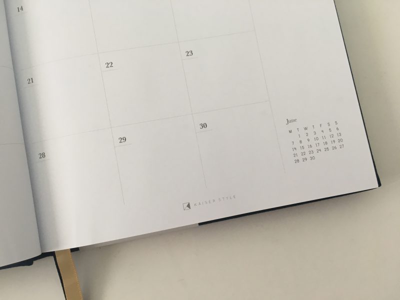 Kaisercraft weekly planner review (Australian planner) – All About Planners