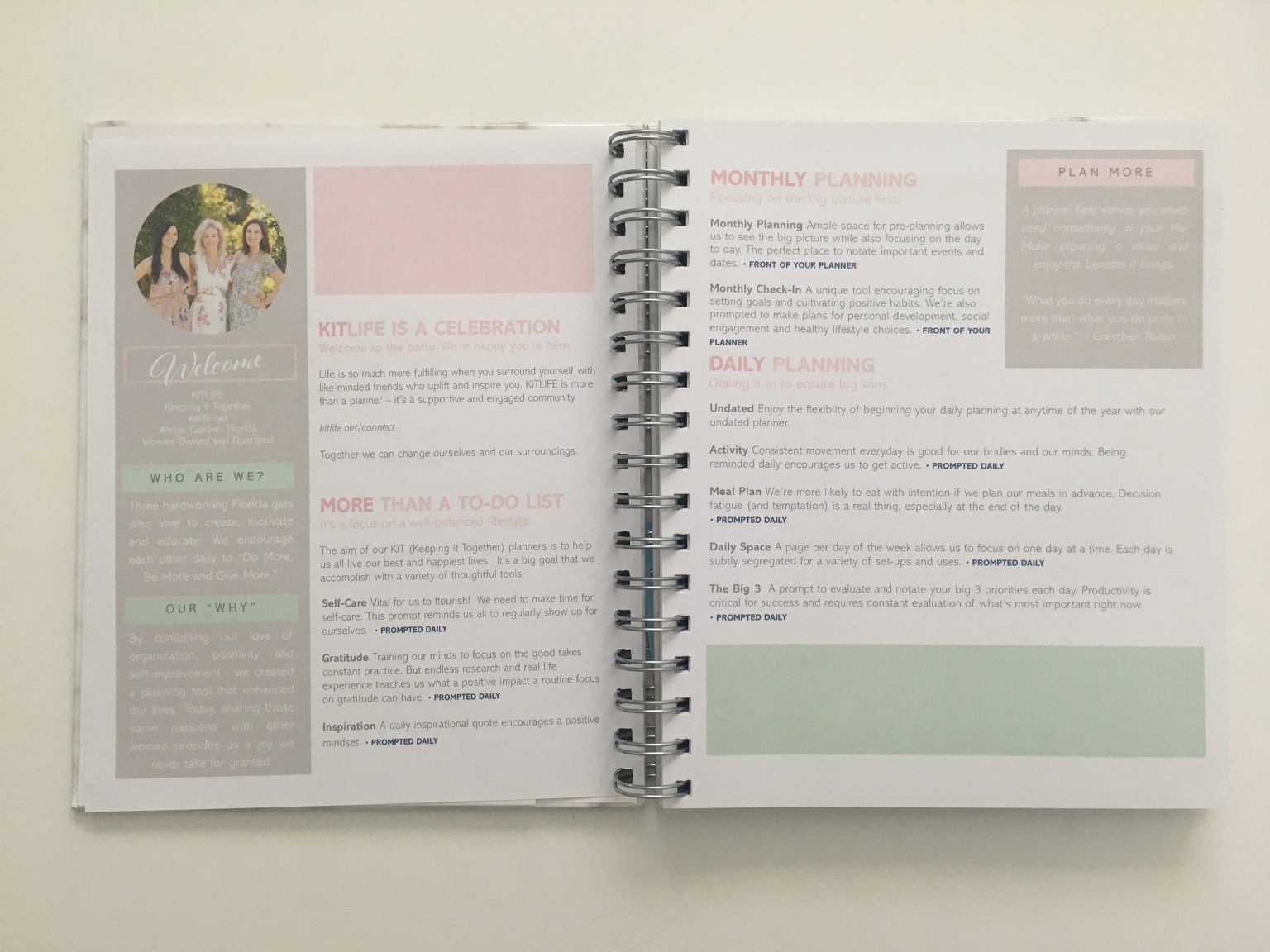 Kit Life Daily Planner Review (Undated) – All About Planners