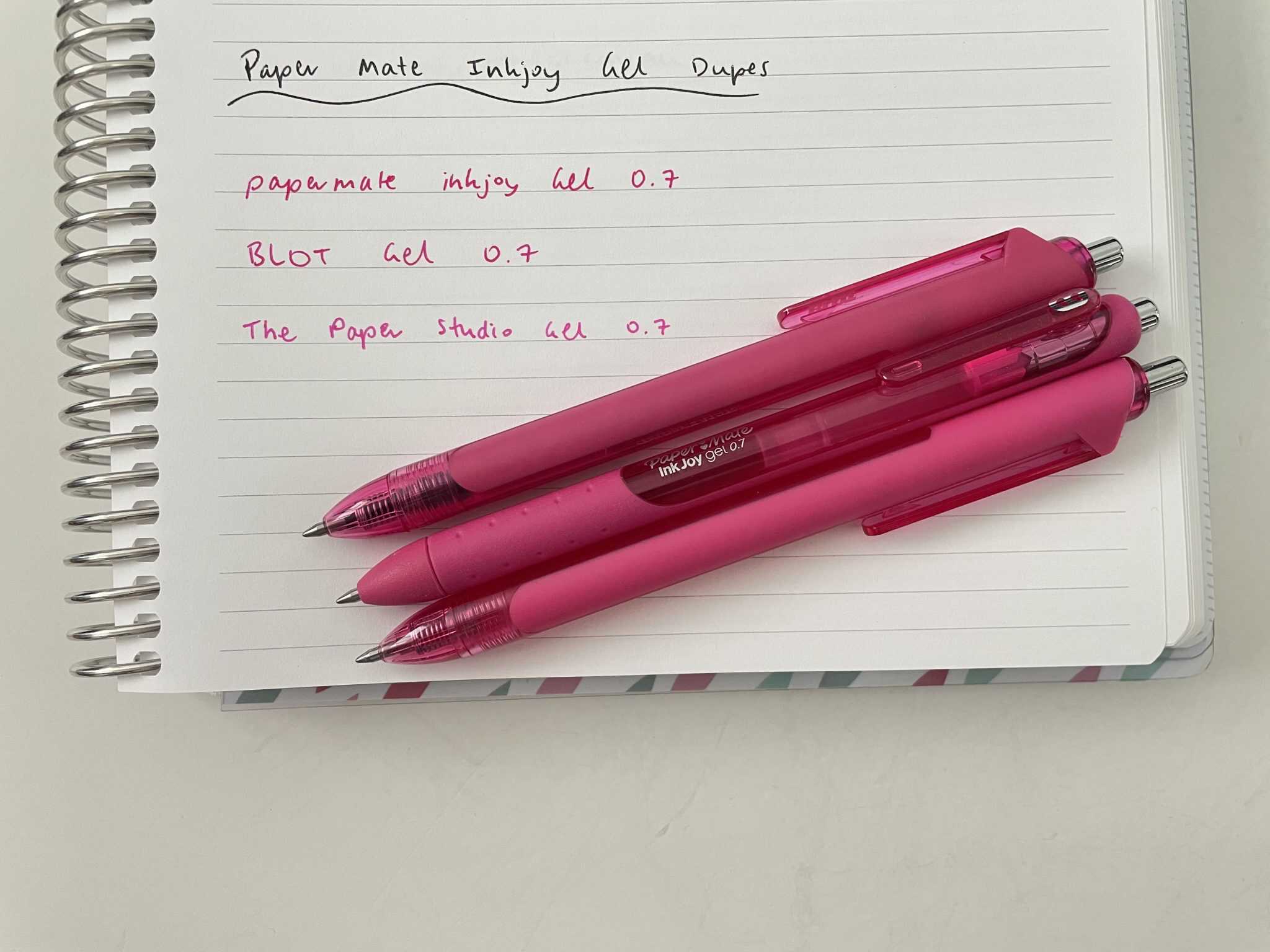 Paper Mate Inkjoy Gel Pen (0.7mm) Dupes – All About Planners