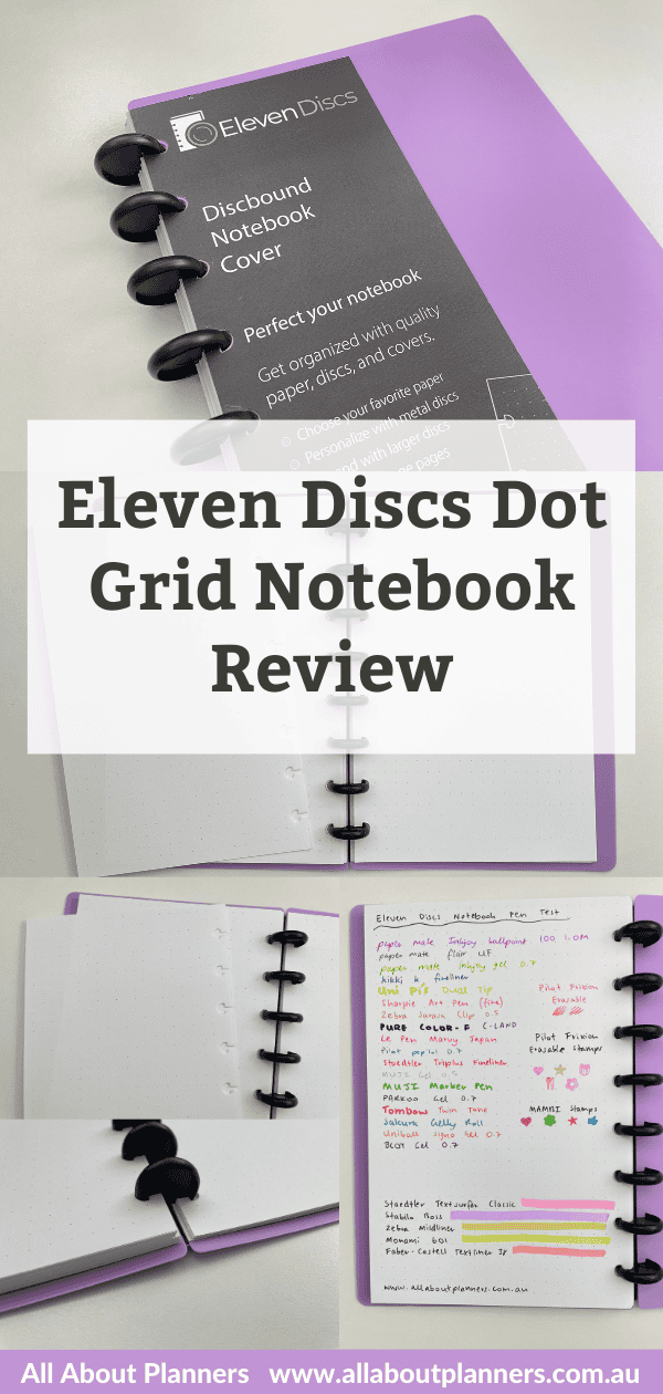 Eleven Discs Dot Grid Notebook Review (Super Smooth Paper!) – All About ...