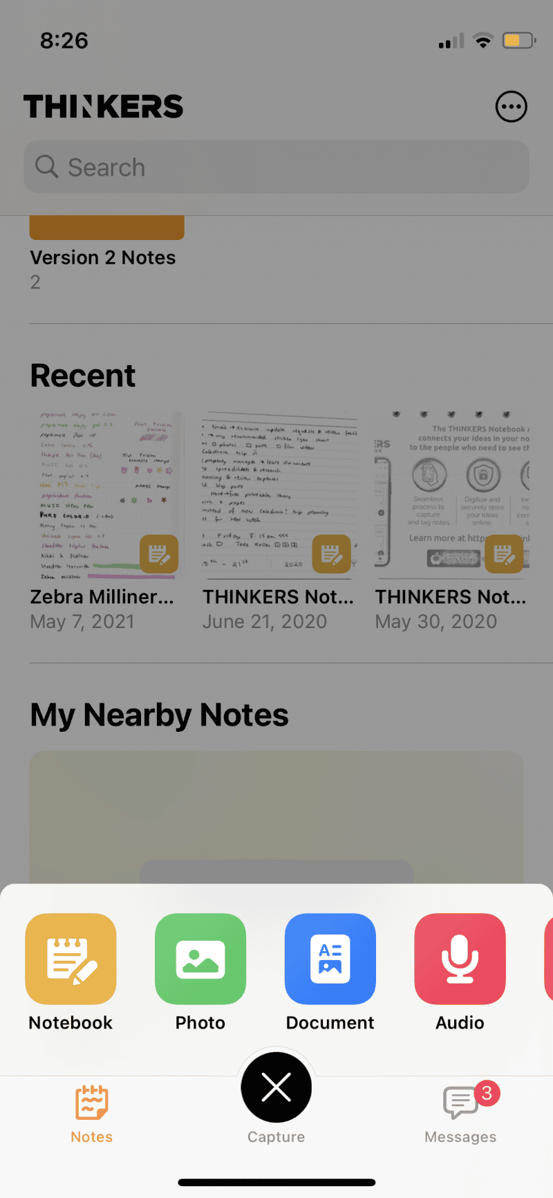 Thinkers Notebook (5mm dot grid softcover) and Thinkers App review ...