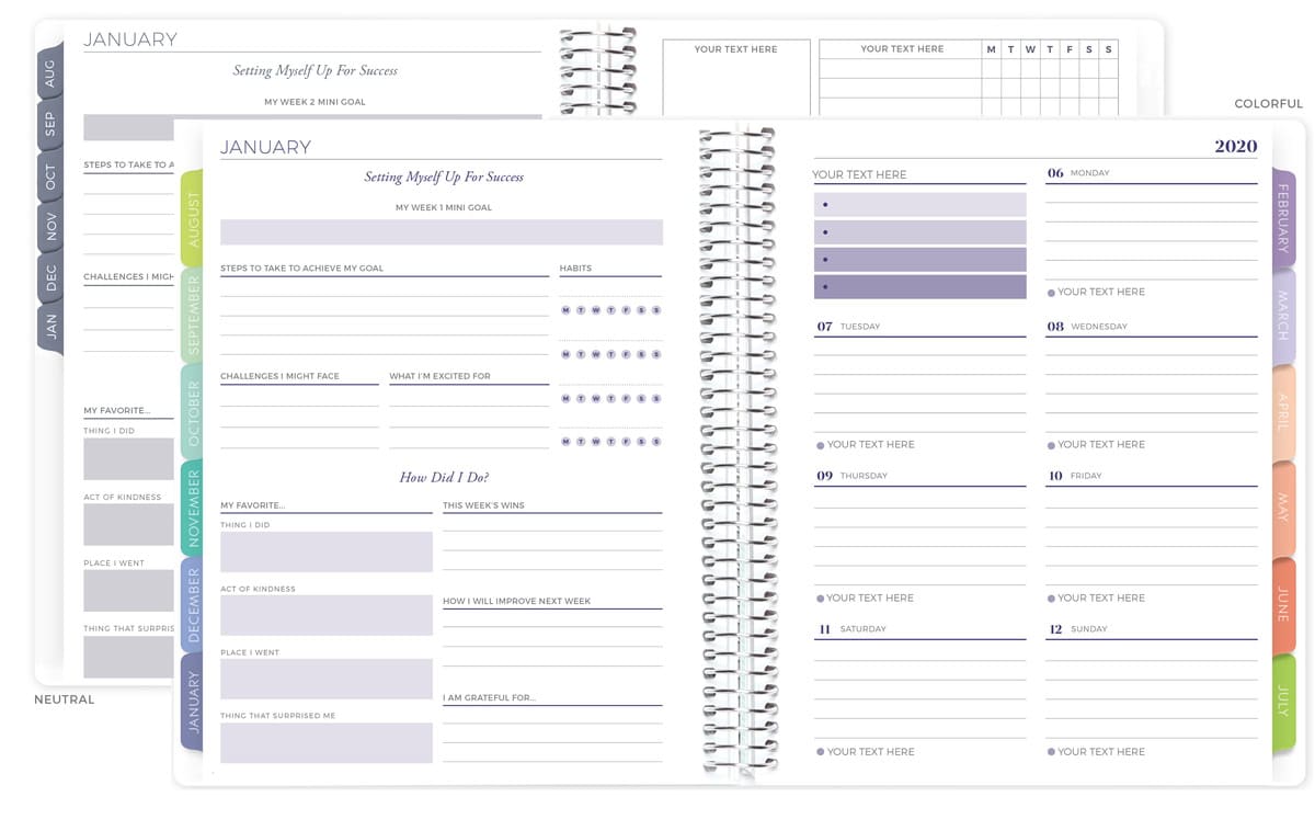 Best weekly planners for a Type A personality – All About Planners