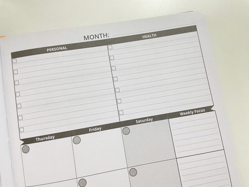 Ignited Life Planner Review – Goals, Weekly & Monthly Spreads (Undated ...