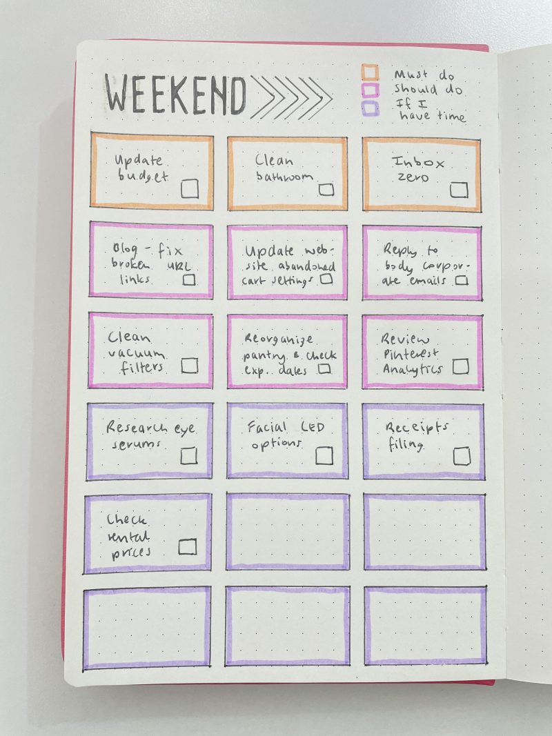 7 Daily planner layout ideas for your bullet journal that DON’T include ...
