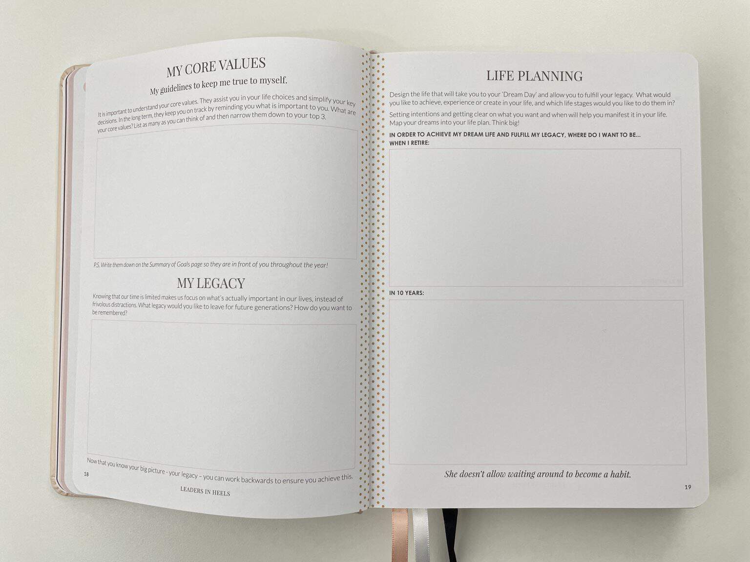 LH Agenda Planner Review (Career & Goals Weekly Planner) – All About ...