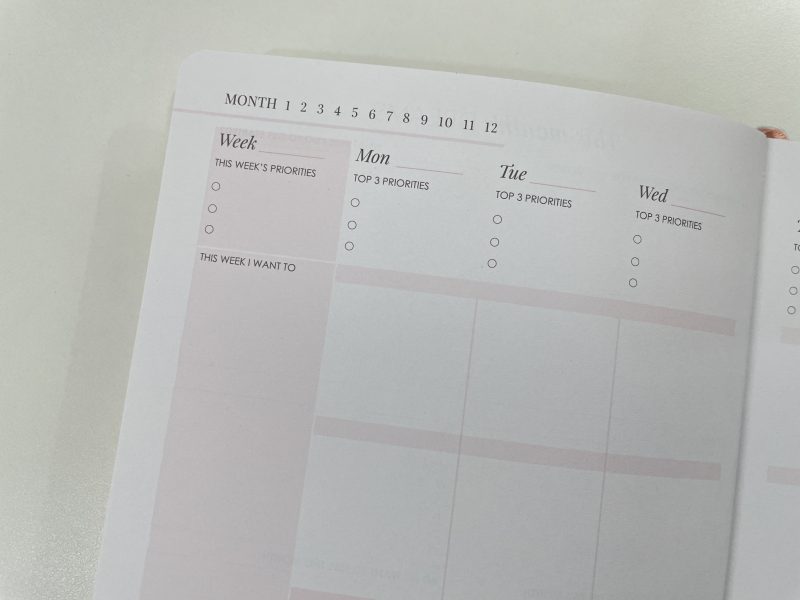 LH Agenda Planner Review (Career & Goals Weekly Planner) – All About ...