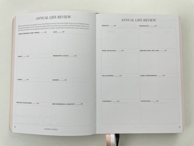 LH Agenda Planner Review (Career & Goals Weekly Planner) – All About ...