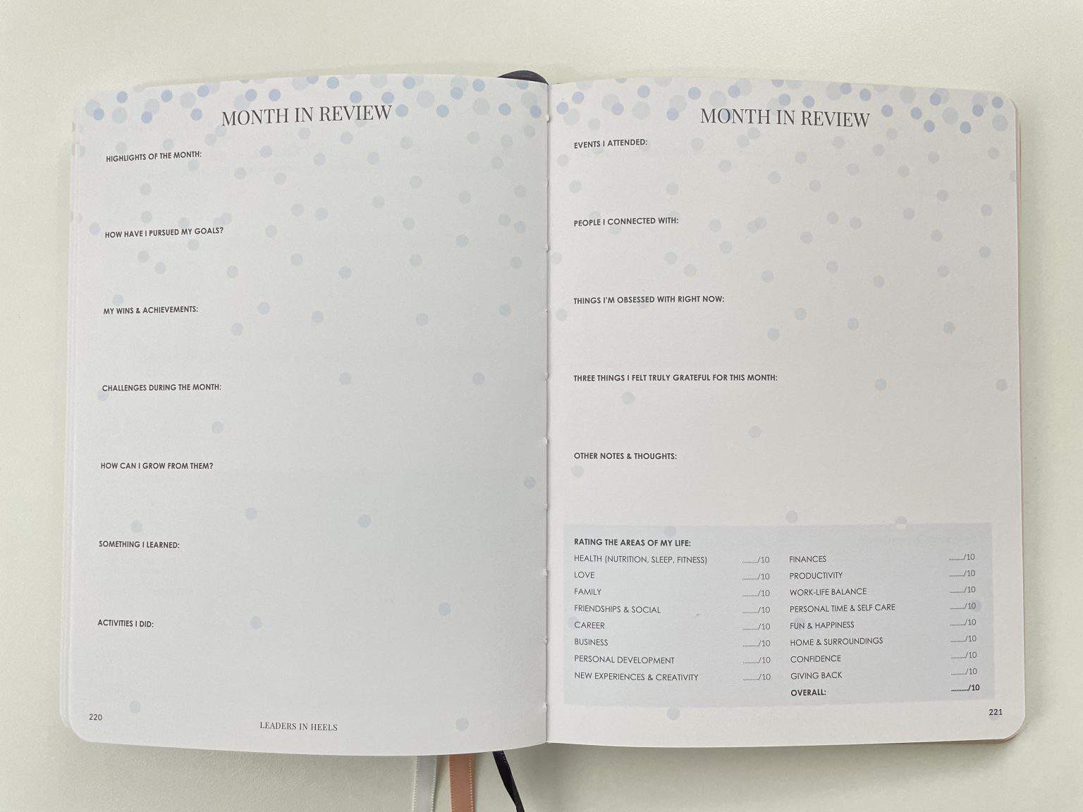 LH Agenda Planner Review (Career & Goals Weekly Planner) – All About ...