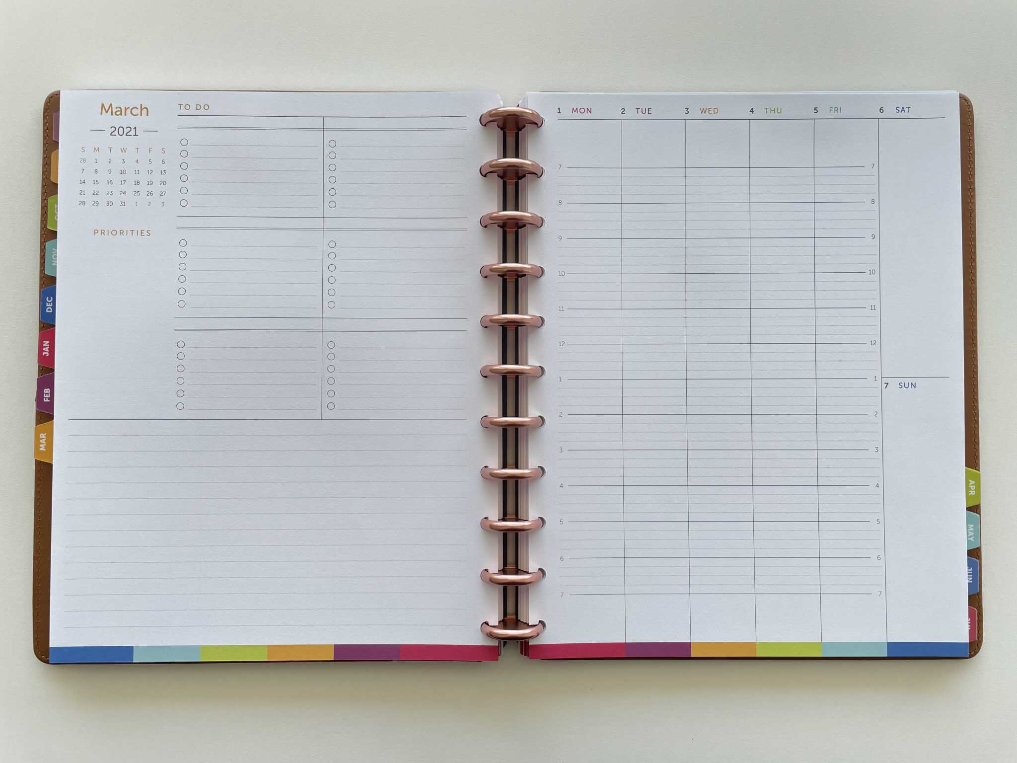 Time and ToDo Planner Review (Unique weekly layout) – All About Planners