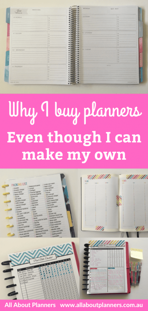 Why I buy paper planners when I could create my own – All About Planners