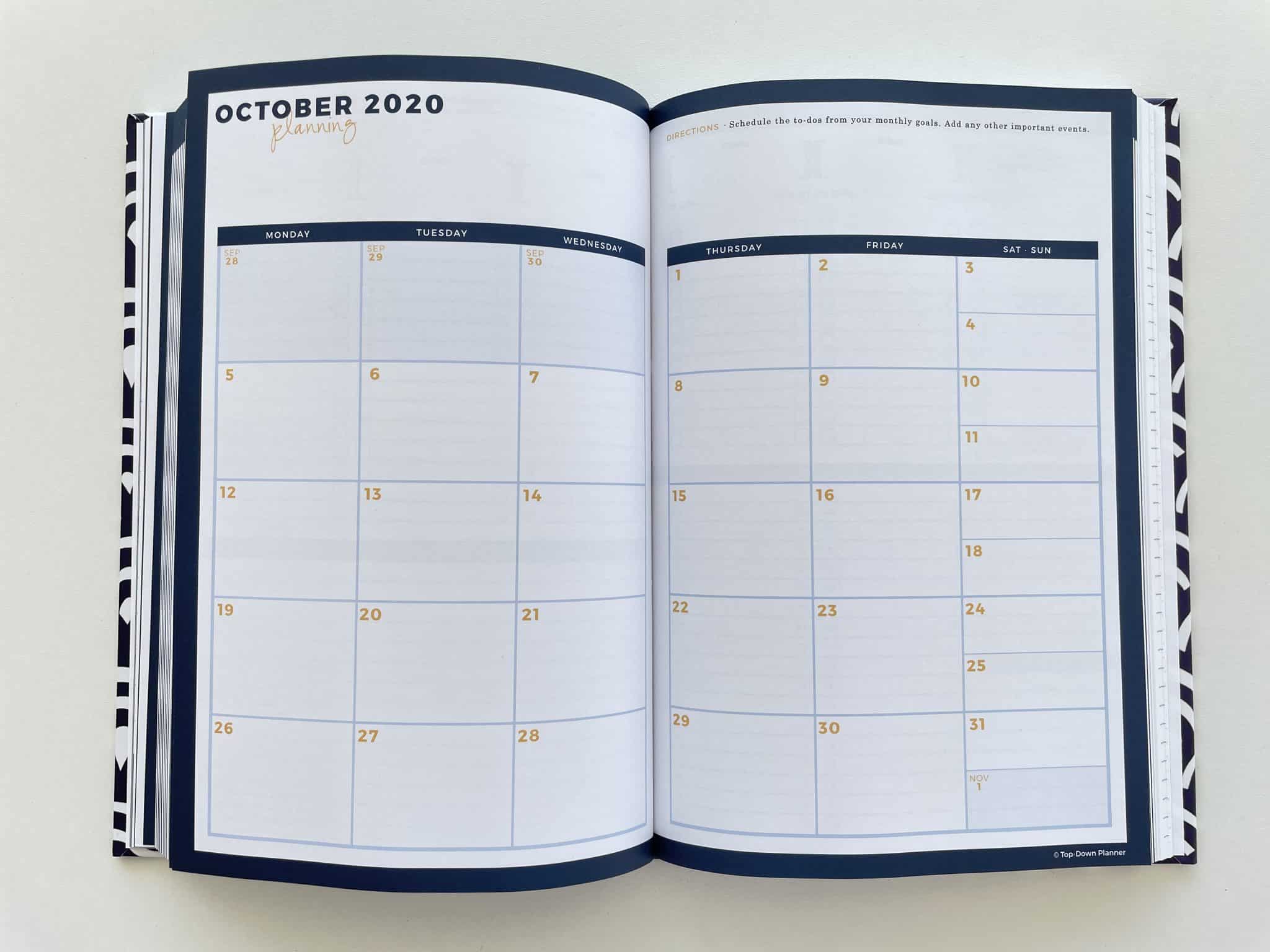 Top Down Planner Review (Vertical Productivity Weekly Layout) – All ...